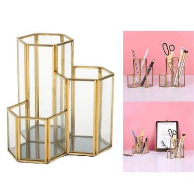 Portable Hexagonal Make UP Brush Storage Brush Holder
