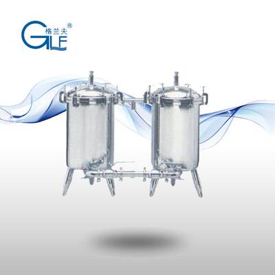 304不锈钢压缩空气精密过滤器滤芯式汽水分离器除水除油除杂