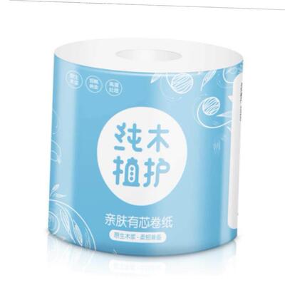 Bamboo pulp Roll of paper household Toilet paper Tissue20卷