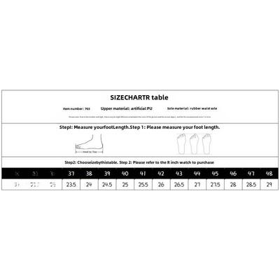 Men's Large Size 47 48 Casual Loafers PU Leather Moccasi