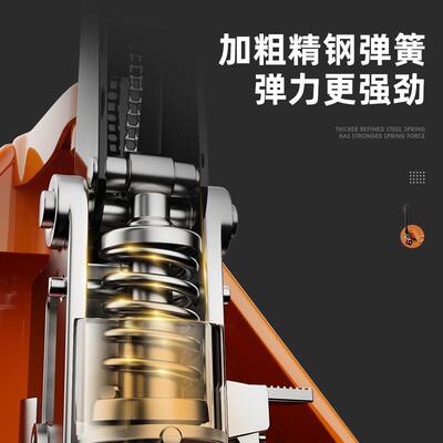 叉车手动升降堆高车厚型地牛叉VMW托盘液压搬小运车加液车压拖车