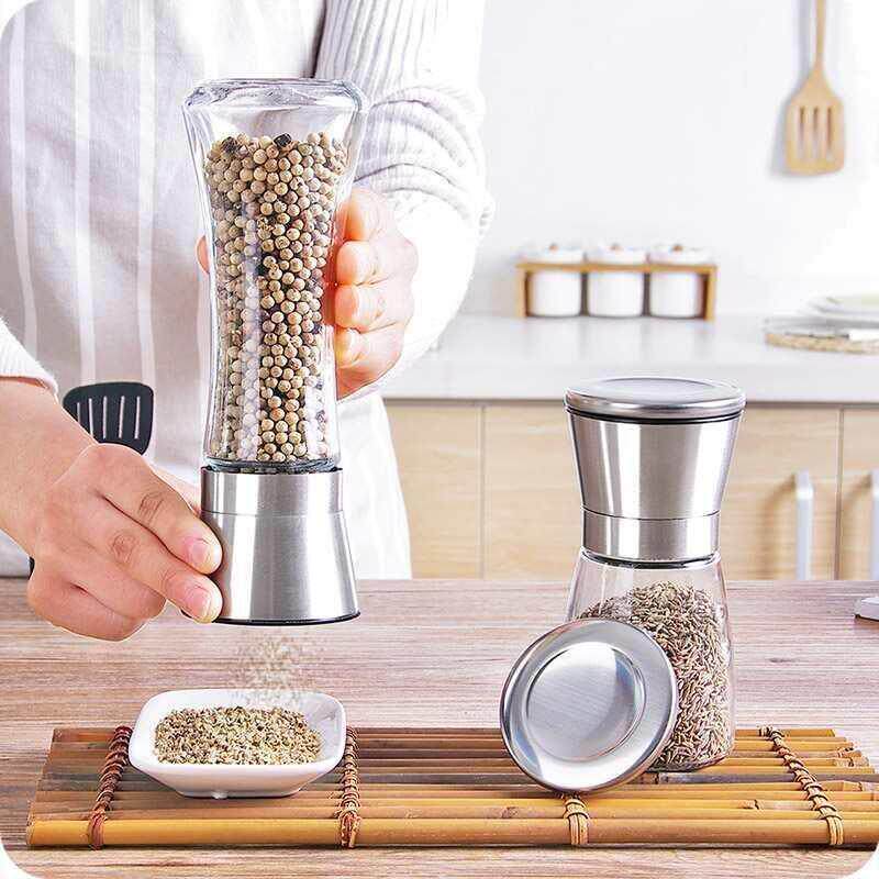 胡椒研磨机胡椒研磨机盐黑色研磨机手磨工具