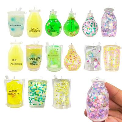 Squishy Gold powder soda Fidget Toys Stress ball汽水捏捏乐