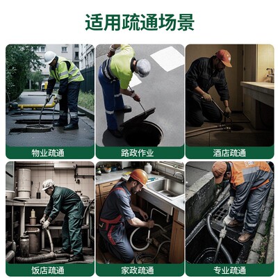 柴油高管道疏通机大功KFO率汽油下道水机清压洗物业市政超高压疏