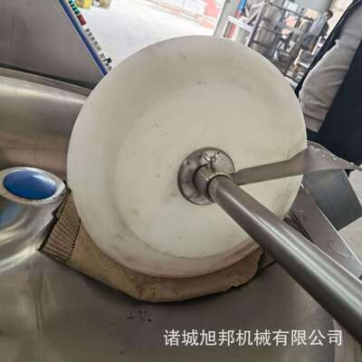 鱿制鱼虾滑斩拌机 自动出料肉泥斩拌HII设备 作大型姜蒜末斩切葱