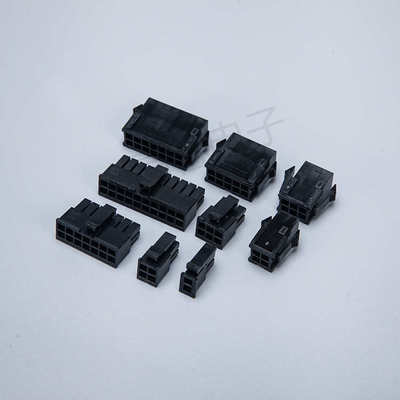 厂家供应MX3.0母壳双排连接器3.0mm间距43020-2x2R小5558接插件