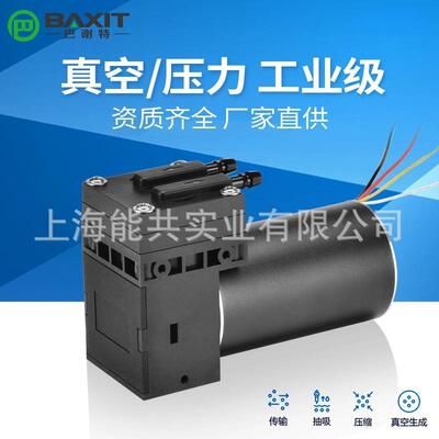 BAXIT巴谢特直流12V/24V真空采样泵 微型隔膜泵膜G5BL系列抽气泵
