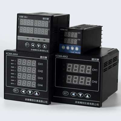 皓仪牌导轨式温差控制器KCMR-MX21WA两路温度探头两路4-20mA输出