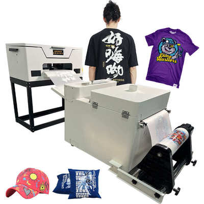 爆款dtf printer白墨烫画打印机小型A30cm宽数码热转印打印机