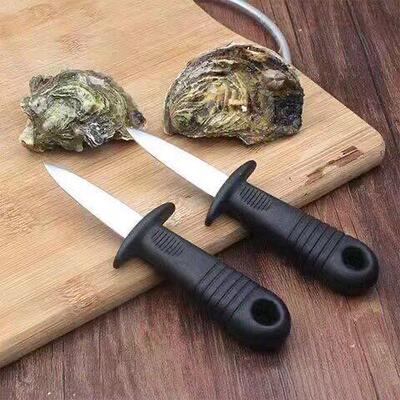 Stainless Steel Oyster Knife, Clam Opener, Oyster Shucking T