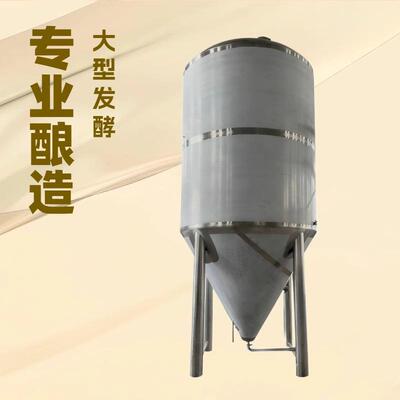 一件起批304大容量锥形发酵罐6吨全自动精酿啤酒发酵罐