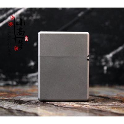高档GEDC纯钛合金CCN加含厚外壳盔甲打火机 金属防水煤油机 原装X