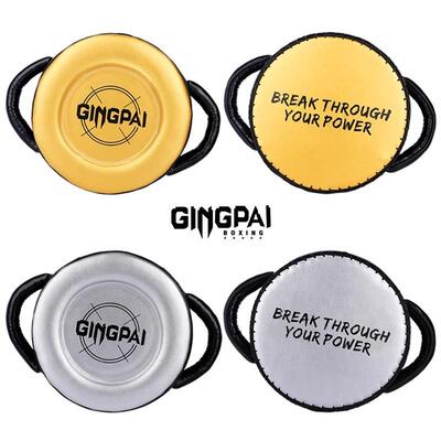 拳击重拳靶盾靶散打专业力量训练圆靶陪练靶泰拳脚靶教练手靶用具