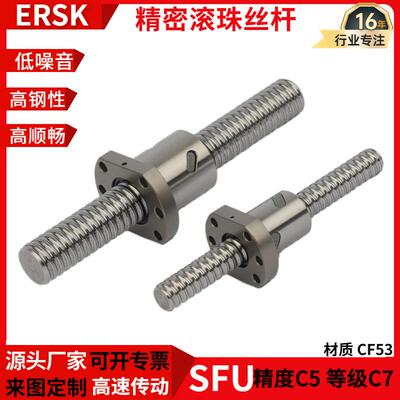 ERSK厂家直供SFI/SFNI系列法兰型强防尘高刚性机床滚珠丝杠螺母