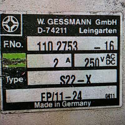 操作器D-74211S22-X