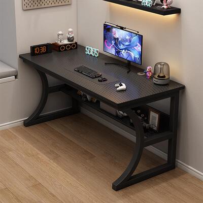 电竞脑桌台字式室家用电桌子工作台卧简易出租屋学QTR生书桌写办