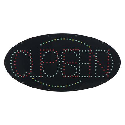 OPENCLOSE发光字广告牌炫彩悬挂招牌直销高亮营业LED招牌