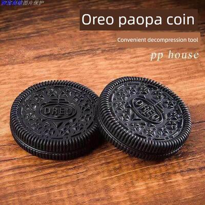 Oreo snapping coins push cards edc decompression artifact mi