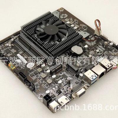 设计生产CPU X86多核心ITX电路控制板工控一体机N5095电脑主板