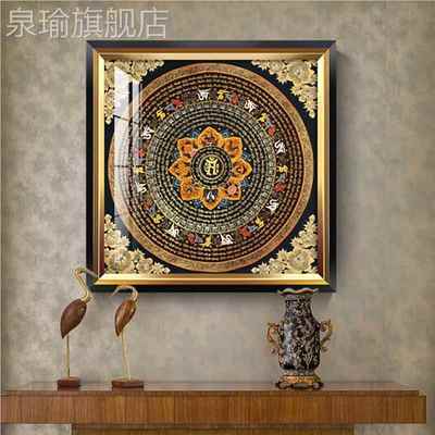 网红卡装饰画西画藏走族风挂画欧关式轻玄奢廊过道壁玄民幻入门唐