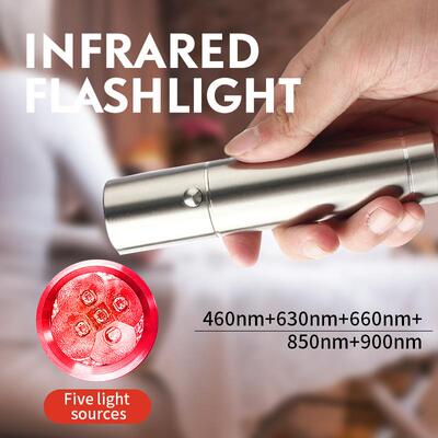 马跨境亚逊|筒nmedLight近红LRV外线红光手电源R头厂家强光