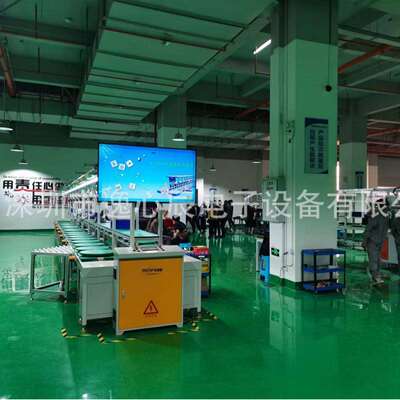 江西流水线直销电池模组总装线制作带测试位倍速链流水线