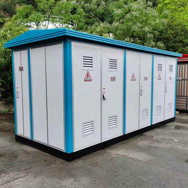 箱变环网型箱变户外组变压式器箱式变电站_YBW合-12预装式欧变电