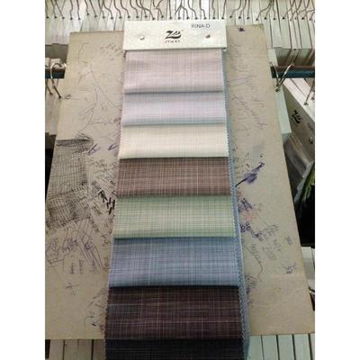 志达纺织时尚起绒布彩色细格纹印花装饰布料RINA-D