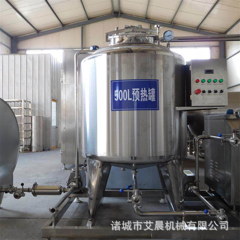 立式储奶罐 酸奶巴氏杀菌机设备 全套淡奶生产线 乳品巴士杀菌机