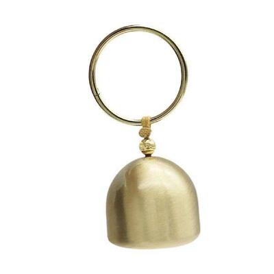 Mini Brass Bell Hanging Pendant Elegant Fengshui DIY Craft