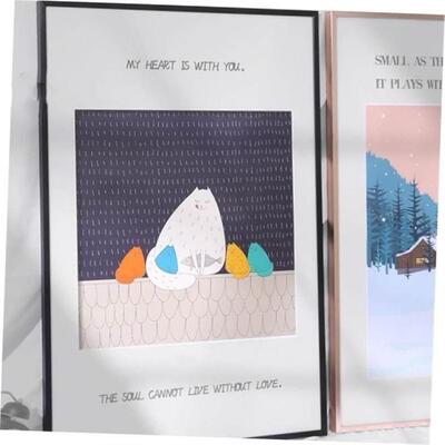 Photo Frame Picture Poster Frames Wood Wall Decor Hanging