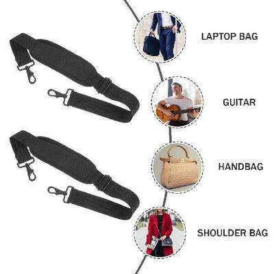 2pcs Replacement Shoulder Straps Padded Bag Straps Violin