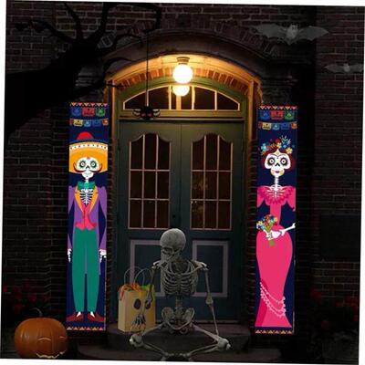 Halloween Decoration Props Mexican Day of the Dead flag Hang