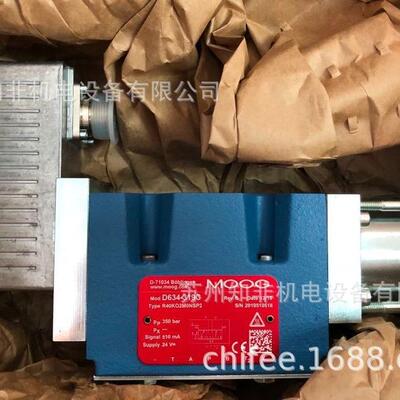 美国MOOG穆格G761-3033B伺服阀D661/D634/J761驱动器CZ1006C9现货