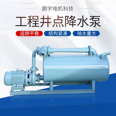 井点真空降水泵排水大功率工程基坑节能 真空降水设备