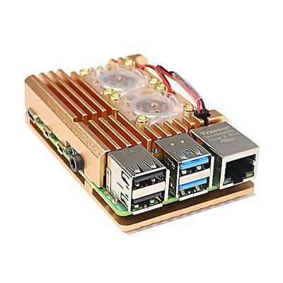 4代外壳RS02带双风扇87x56x25MM工程盒控制盒仪表仪器外壳