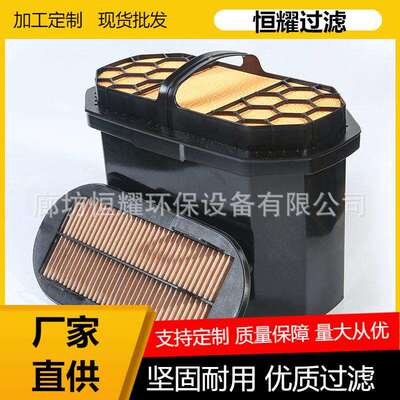 496-9845工程机械设备蜂窝滤芯发电机组滤芯496-9846挖掘机