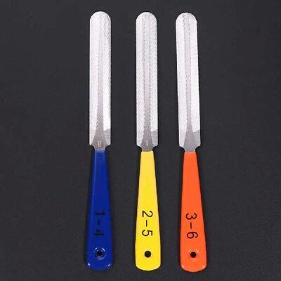3pcs/set Guitar File Professional Diamond Guitar Nut Groove