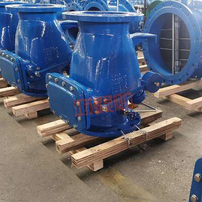 铸钢微阻缓闭止回阀HH44X-10C/16C/25C/40C水锤止回阀DN200