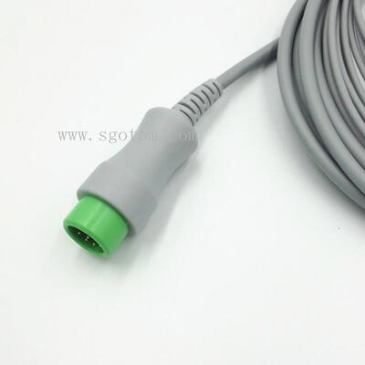 适用心电导联线T5 T6 T8 IPM IMEC心电导联线一体3导联线