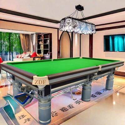 布吉台球案家用平湖桌球台标准横岗深圳ZDF台球桌标准长沙商用