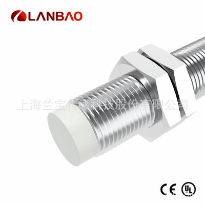 兰宝金属感应器LR12XBN04DPO PNP常开三线8mm M12电感接近开关