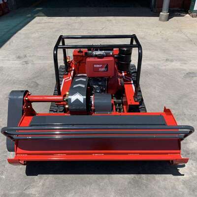 HT-迷10A遥控0割草机果 智RME能你全地形自走式梯田园草坪打草机