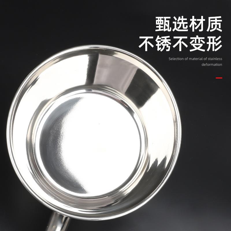 厂家直销兴华锈爱群不钢精焊汤勺加长厨柄房酒店勺水瓢水舀精焊汤