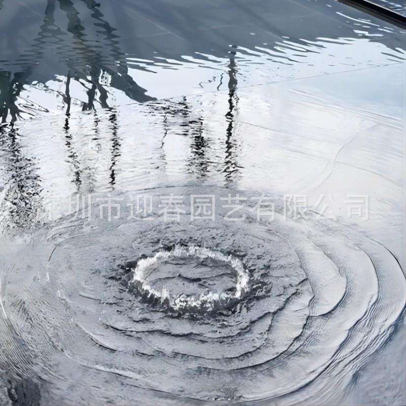 小型涟漪喷泉水景景观泳池户外源头厂家水波纹波光涟漪喷头池内