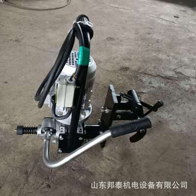 矿用轨道钻眼机便携式钢轨接口开孔设备DGZ型-32型空心钻轨器
