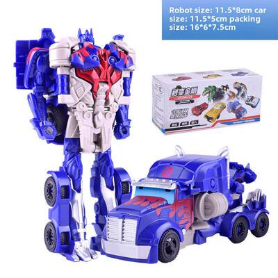 12CM Transformation Robot Kit Toys Models 2 In 1 One Step Mo