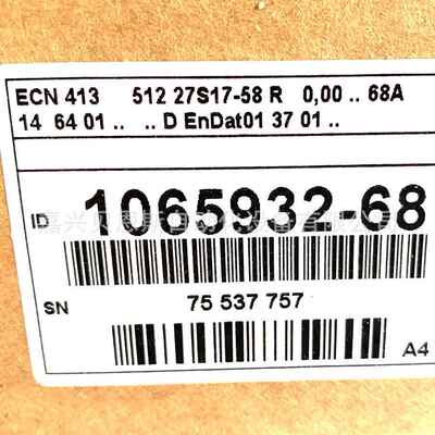 ECN413 512 27S17-28 ID541295-08海德汉原装绝对式旋转编码器