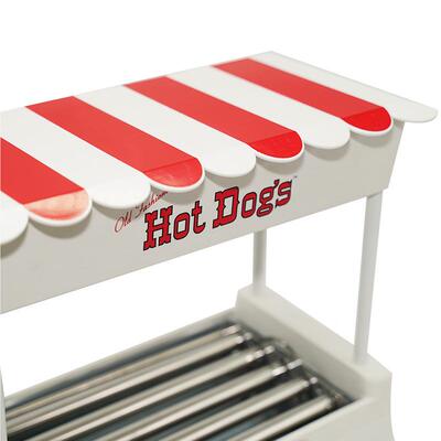 烤肠机 用烤肠机双控管温不锈钢香JK-RG006肠机家热狗棒机 热狗五