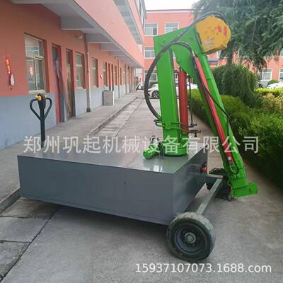小型液压移动吊机车间用吊模具吊工件工程用起吊1000公斤起重机械